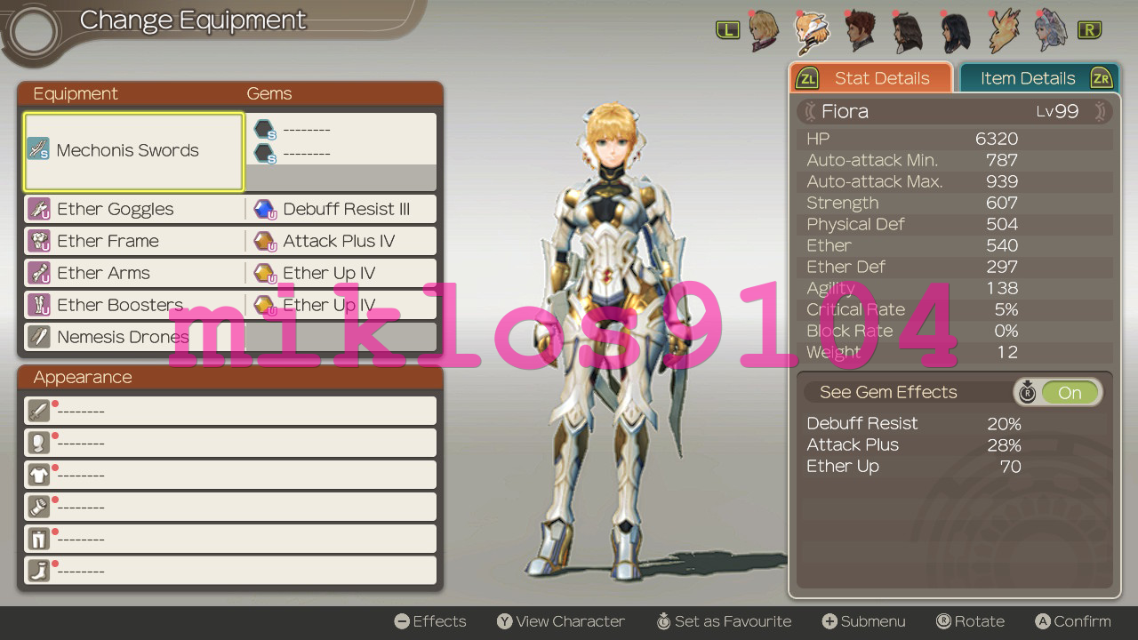 Xenoblade Chronicles 2 + The Golden Country - Save Editing
