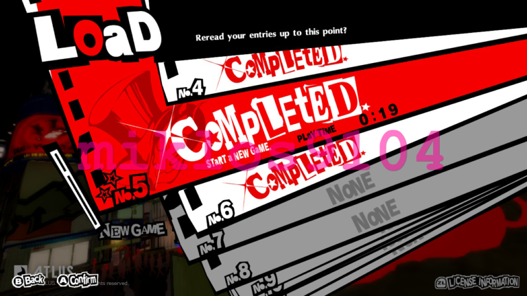 Persona 5 Royal - Nintendo Switch / Steam Save Editing