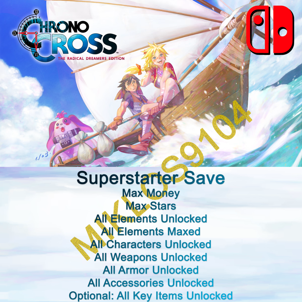 Chrono Cross - Nintendo Switch / Steam Save Editing