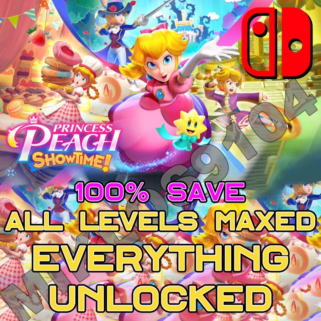 Princess Peach Showtime! - Nintendo Switch / Steam Save Editing