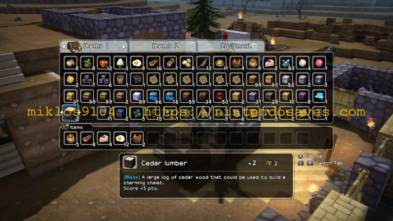 Dragon Quest Builders - Nintendo Switch Save Editing