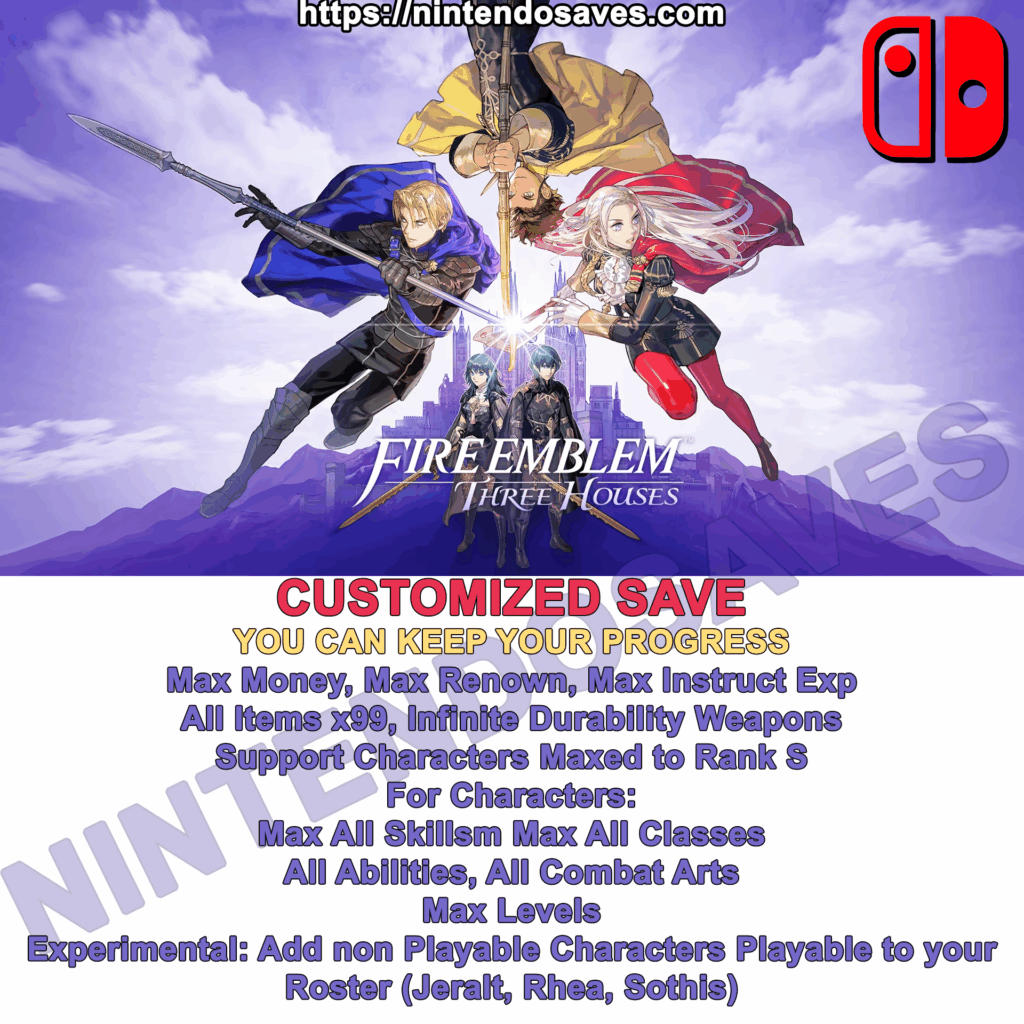 Fire Emblem: Three Houses - Nintendo Switch / Steam Save Editing